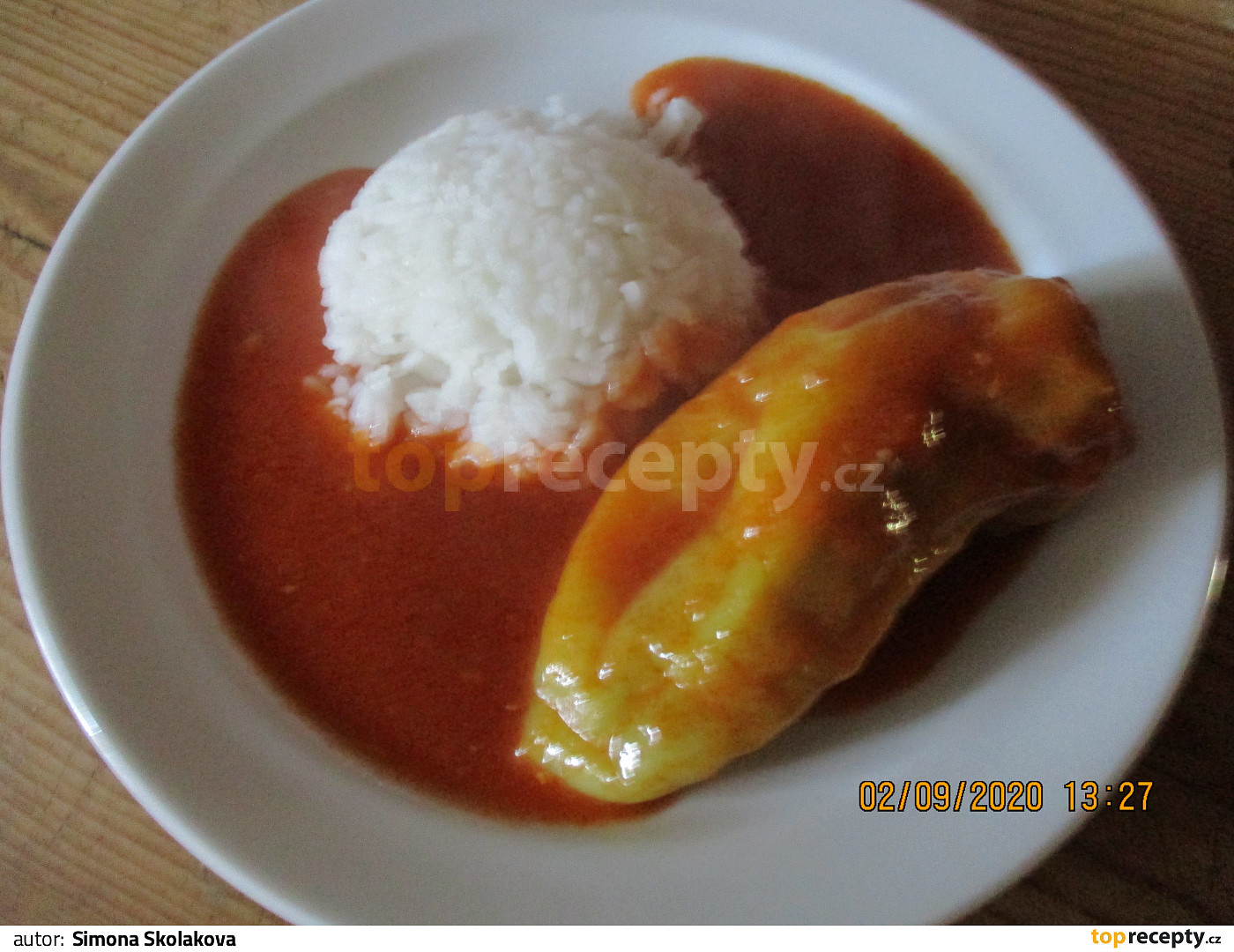 Plněné papriky recept - TopRecepty.cz