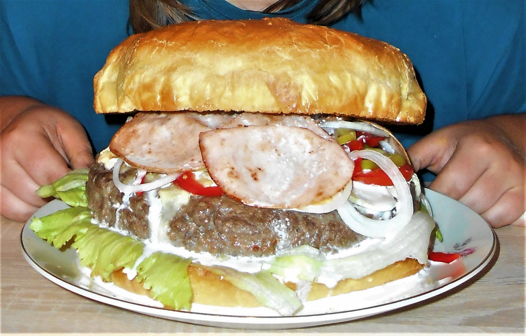 Big hamburger recept - TopRecepty.cz