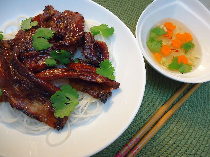 Vietnamský bůček Bún Chá recept - TopRecepty.cz