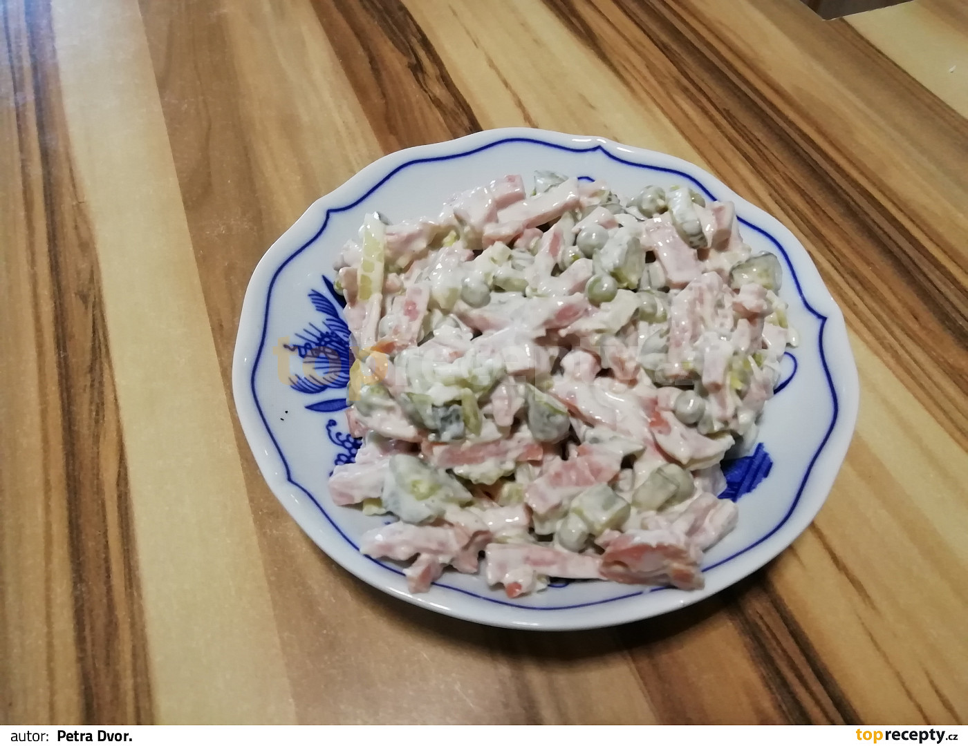 Pařížský salát recept - TopRecepty.cz