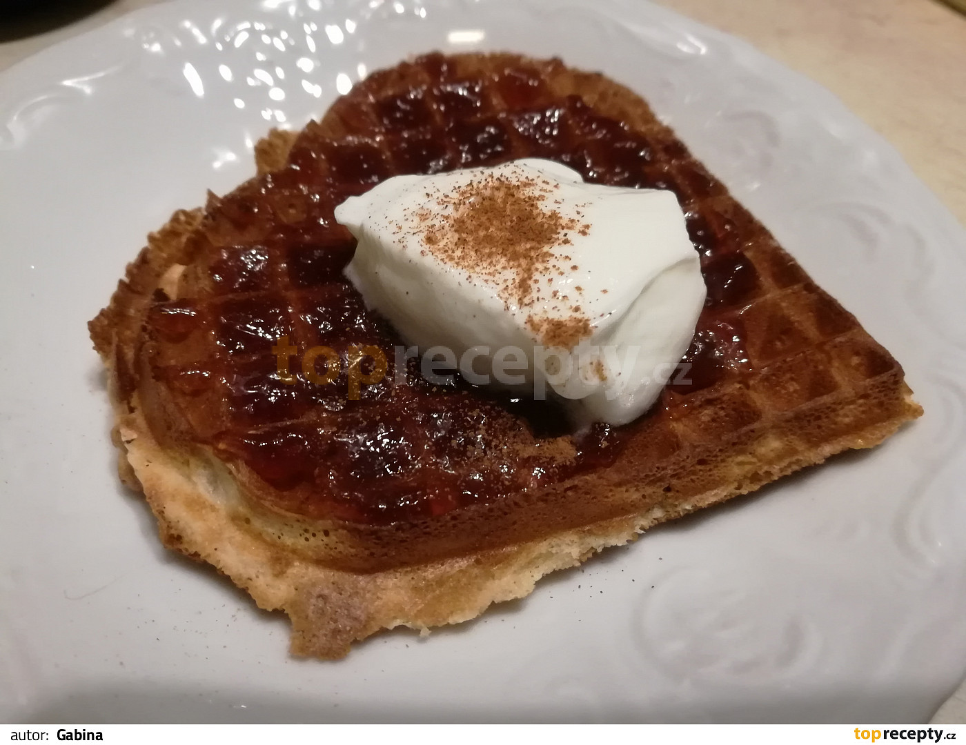 Belgické vafle - TopRecepty.cz
