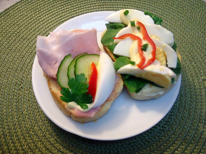 ᐉ Obložené chlebíčky - Recepty.eu