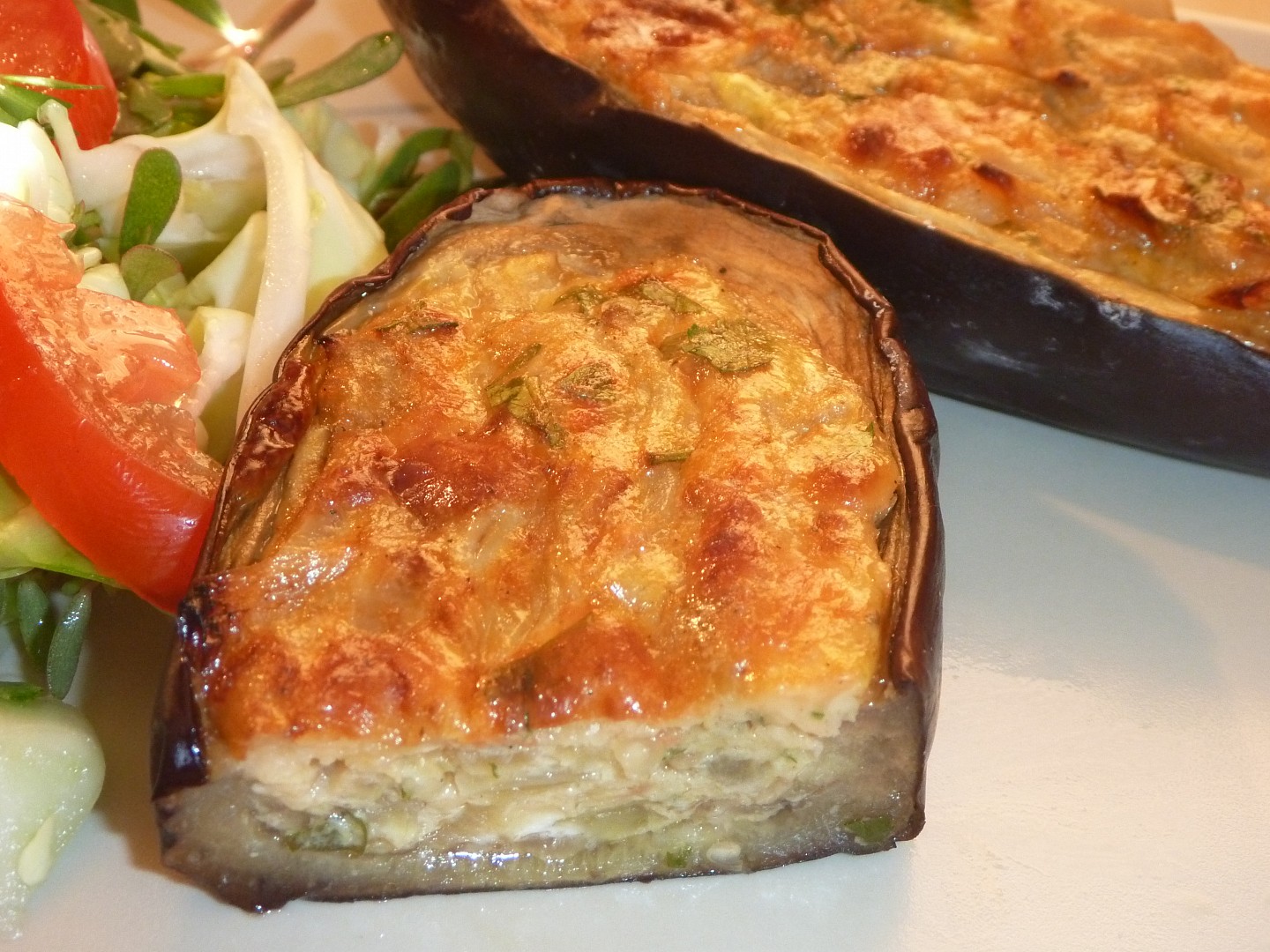 Jednoduchý zapečený lilek recept - TopRecepty.cz