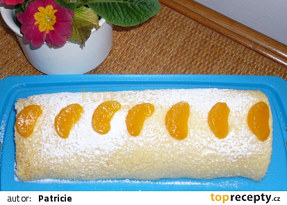 Piškotová roláda recept - TopRecepty.cz