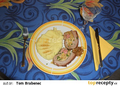 Telecí roláda recept - TopRecepty.cz