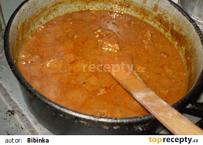 Koňský guláš recept - TopRecepty.cz