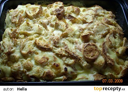 Jablková žemlovka recept - TopRecepty.cz