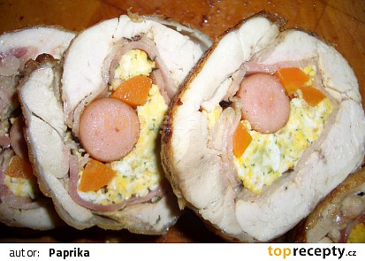 Kuřecí roláda recept - TopRecepty.cz