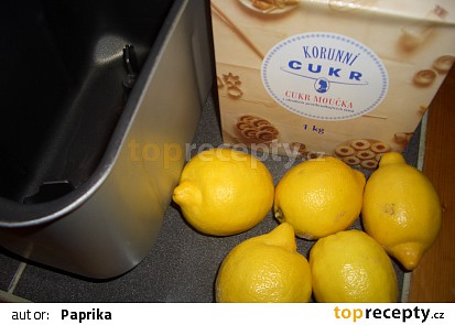 Citronový sirup do čaje recept - TopRecepty.cz