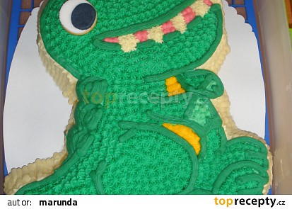 Dort dinosaurus recept - TopRecepty.cz