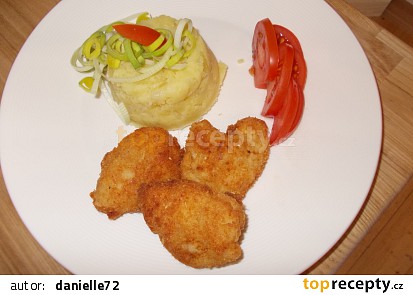 Kuřecí řízečky v parmazánu recept - TopRecepty.cz