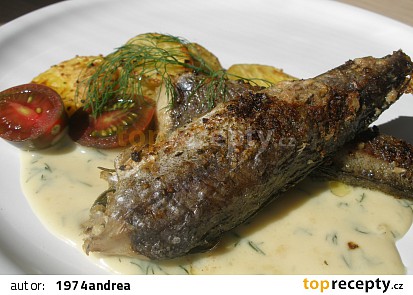 Hejk s křenovou omáčkou recept - TopRecepty.cz