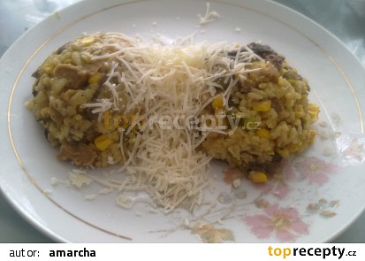 Rizoto se sojovým masem recept - TopRecepty.cz