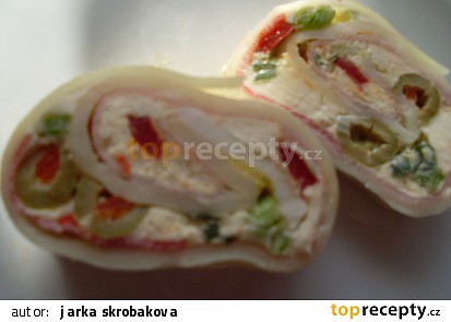 Sýrová roláda recept - TopRecepty.cz
