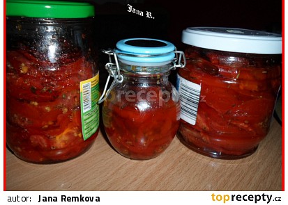 Sušená rajčata v olejové lázni recept - TopRecepty.cz