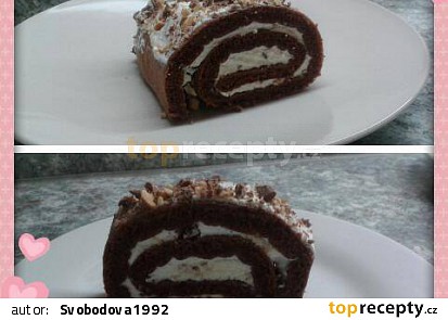 Sněhová roláda recept - TopRecepty.cz